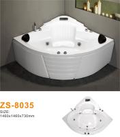 China Eco-Friendly Acrylic Freestanding Hydromassage Bathtub Sustainable Yet Luxurious Bathing Energy-Efficient Jets for sale