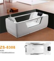 China Premium Acrylic Freestanding Hydro-Massage Bathtub With Multi-Directional Jets For Targeted Relief for sale