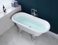 China Contemporary Design Acrylic Free Standing Bathtub with 5 Year Warranty and 1700mm Length for LC942 Model for sale