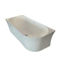 China High-Quality Acrylic Free Standing Bathtub with Reinforced Fiberglass Layers and 5-Year Structural Warranty for sale