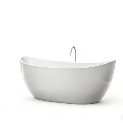China High-Quality Acrylic Free Standing Bathtub with Reinforced Fiberglass Layers and 5-Year Structural Warranty for sale