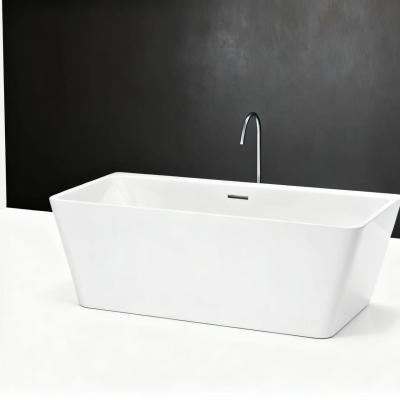 China High-quality Acrylic Free Standing Bathtub with 1500x750x720mm Size and 5-Year Structural Warranty for sale