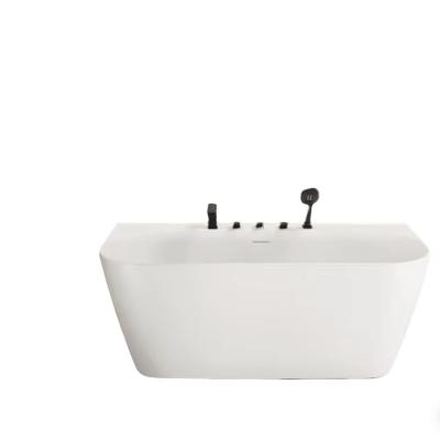 China Durable Multi-layer Composite Acrylic Free Standing Bathtub with Seamless Bonding and Superior Heat Retention for sale