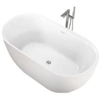China 1500x750x720mm Acrylic Free Standing Bathtub with Seamless Bonding and 5-Year Warranty for Luxury Bathrooms for sale
