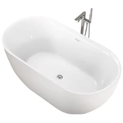 China 1500x750x720mm Acrylic Free Standing Bathtub with Seamless Bonding and 5-Year Warranty for Luxury Bathrooms for sale