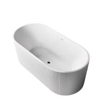 China 1700mm Length Acrylic Free Standing Bathtub with Seamless Bonding and 5-Year Warranty for Hotels and Villas for sale