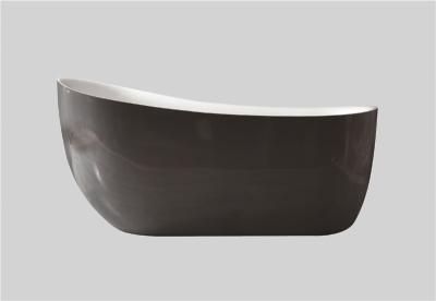 China Colorful Acrylic Free Standing Bathtubs crafted from durable acrylic material with customizable color options for hotel and home for sale