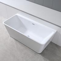China Customizable Acrylic Free Standing Bathtubs featuring durable water resistant materials perfect for modern homes and hotel applications for sale