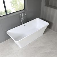 China Modern Design Water Resistant Acrylic Free Standing Bathtub Customizable in Various Colors for Home and Hotel for sale