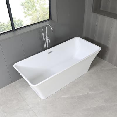 China Modern Design Water Resistant Acrylic Free Standing Bathtub Customizable in Various Colors for Home and Hotel for sale