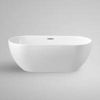 China Premium 1700x750x720mm Acrylic Free Standing Bathtub with Seamless Bonding and 5-Year Warranty for sale
