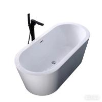 China 1700x750x720mm Acrylic Freestanding Bathtub with Seamless Bonding and 5-Year Warranty for sale