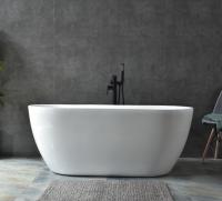 China Modern Acrylic Free Standing Bathtubs designed for comfort durability and customizable colors perfect for hotel and home bathroom environments for sale