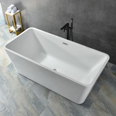 China Durable Acrylic Free Standing Bathtub with Customizable Colors and Modern Design for Hotel and Home Bathrooms for sale