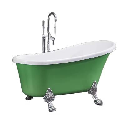 China Modern 1500x750x720mm Acrylic Freestanding Bathtub with Seamless Bonding and 5-Year Warranty for Indoor Soaking for sale