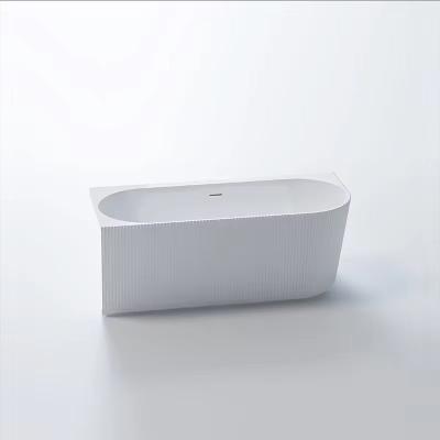 China 1500x750x720mm Acrylic Free Standing Bathtub with Seamless Bonding and Excellent Heat Retention for sale