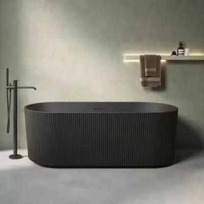 China Customizable 1500x750x720mm Acrylic Free Standing Bathtub with Seamless Bonding and 5-Year Warranty for sale