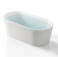 China Easy Maintenance Long Lasting Acrylic Free Standing Bathtub for Comfortable Soaking and Modern Bathroom Design for sale