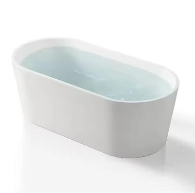 China Easy Maintenance Long Lasting Acrylic Free Standing Bathtub for Comfortable Soaking and Modern Bathroom Design for sale