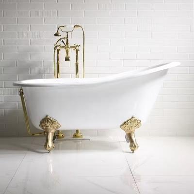China Acrylic Free Standing Bathtubs featuring seamless bonding multi layer composite construction and customizable installation options for sale
