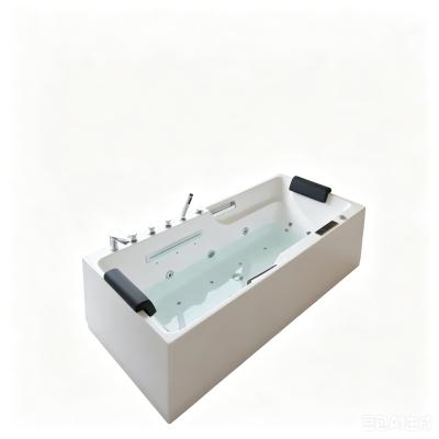 China Acrylic Free Standing Bathtub with Seamless Bonding Anti Slip Treatment and 1500x750x720mm Size for Hotels Homes and Beauty Salons for sale