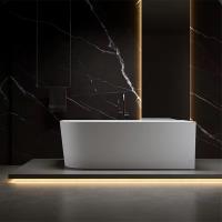 China Acrylic Freestanding Bathtub with Seamless Bonding Anti-Slip Treatment and 1500x750x720mm Size for Hotels and Homes for sale