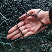 China 2*1*1m Hexagonal Woven Pvc Coated Gabion Box Mattress For River Bank for sale