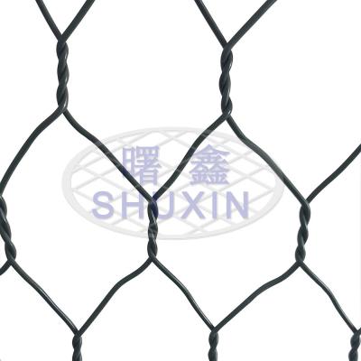 China Galvanized 2mx1mx0.5m Stacking Gabion Baskets Hexagonal Iron Wire Mesh for sale