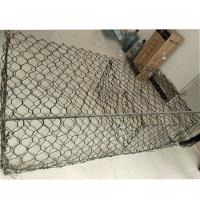 China Heavy Duty 8x10cm Pvc Coated Gabion Baskets Hexagonal Wire Mesh For Retaining for sale