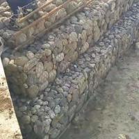China Hexagon Galfan Gaybian Basket Woven Stone Filled 8x10cm For Seawall Protection for sale