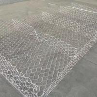 China Galvanized 2x1x1 Gabion Box Pvc Coated 80×100mm Mesh Hole 275 Gsm Zinc Coating for sale