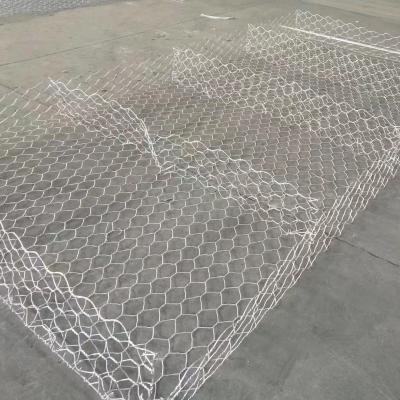 China Galvanized 2x1x1 Gabion Box Pvc Coated 80×100mm Mesh Hole 275 Gsm Zinc Coating for sale
