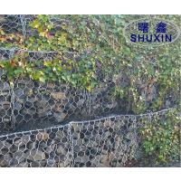 China Pvc Coated Galvanized Gabion Baskets Garden Iron Wire Mesh 2*1*1m for sale