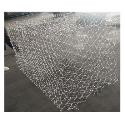 China 4.0mm Gabion Box Hexagonal Iron Wire Mesh 2x1x1 M for sale