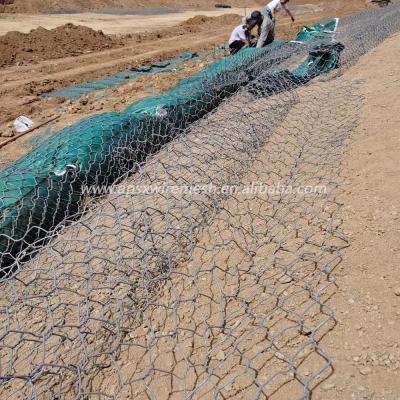 China High Zinc Coating Gabion Box Anti Rust Anti Corrosive  2.2mm Dia for sale
