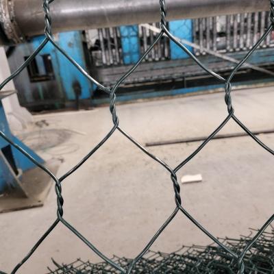 China Anti Rust Zinc Coated Woven Gabion Baskets 2mx1mx1m Stone Filled Rock Protection for sale