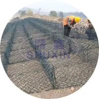 China Galvanized Gabion Mattress Iron Wire Mesh For Retaining Wall for sale
