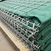 China MIL3 1*1*10m Heavy Duty Galvanized Hesco Barrier Bastion For Welded Sand Wall Defensive Barrier for sale
