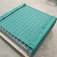 China MIL3 1*1*10m Heavy Duty Galvanized Hesco Barrier Bastion For Welded Sand Wall Defensive Barrier for sale