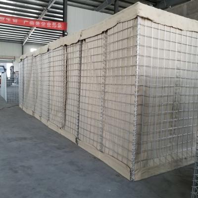 China SGS Heavy Duty Hesco Defensive Barriers For Shooting Range Wall for sale