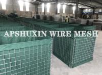 China Height 1.37m 0.61m 1.68m Gabion Military Hesco Barriers Electro Galvanized for sale