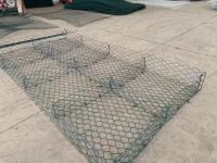 China 6X2X0.3M Galvanized Hexagonal Wire Mesh Gabion Mattress For River Wall Construction for sale