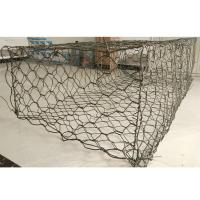 China ISO Heavy Duty Pvc Coated Gabion Box 10x12cm Gabion Wire Mesh Baskets for sale