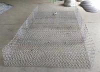 China 80x100mm 3mm wire galvanized hexagonal gabion basket for sale