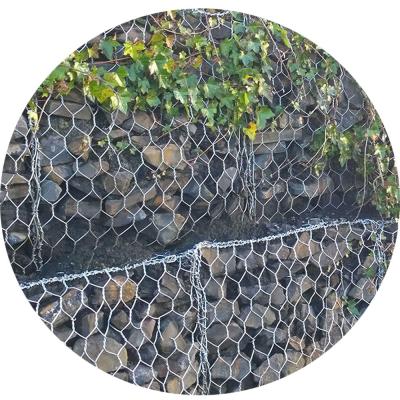 China Erosion Control Hexagonal   Heavy Zinc Gabion Wall Cages For Retaining Wall for sale