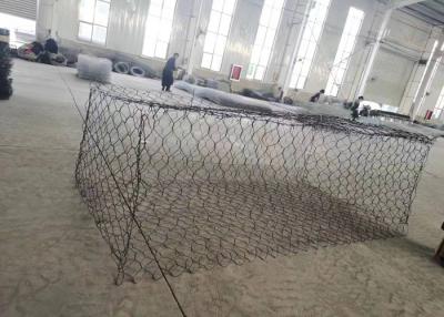 China 2x1x1 hole size 60*80 Gabion Basket use in Tanzania market for sale