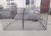 China 2x1x1 hole size 60*80 Gabion Basket use in Tanzania market for sale