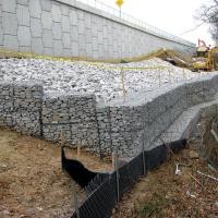 China EN10223-3 Europe Standard Gabion Mesh Basket Cage Hot Dipped Galvanized for sale