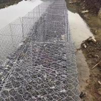 China Standard Q195 Galvanized  Gabion Baskets For Flood Control Retaining Wall for sale