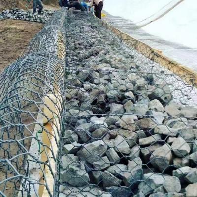 China Standard  Hexagonal Wire  Gabion Box Retaining Wall Galvanized for sale